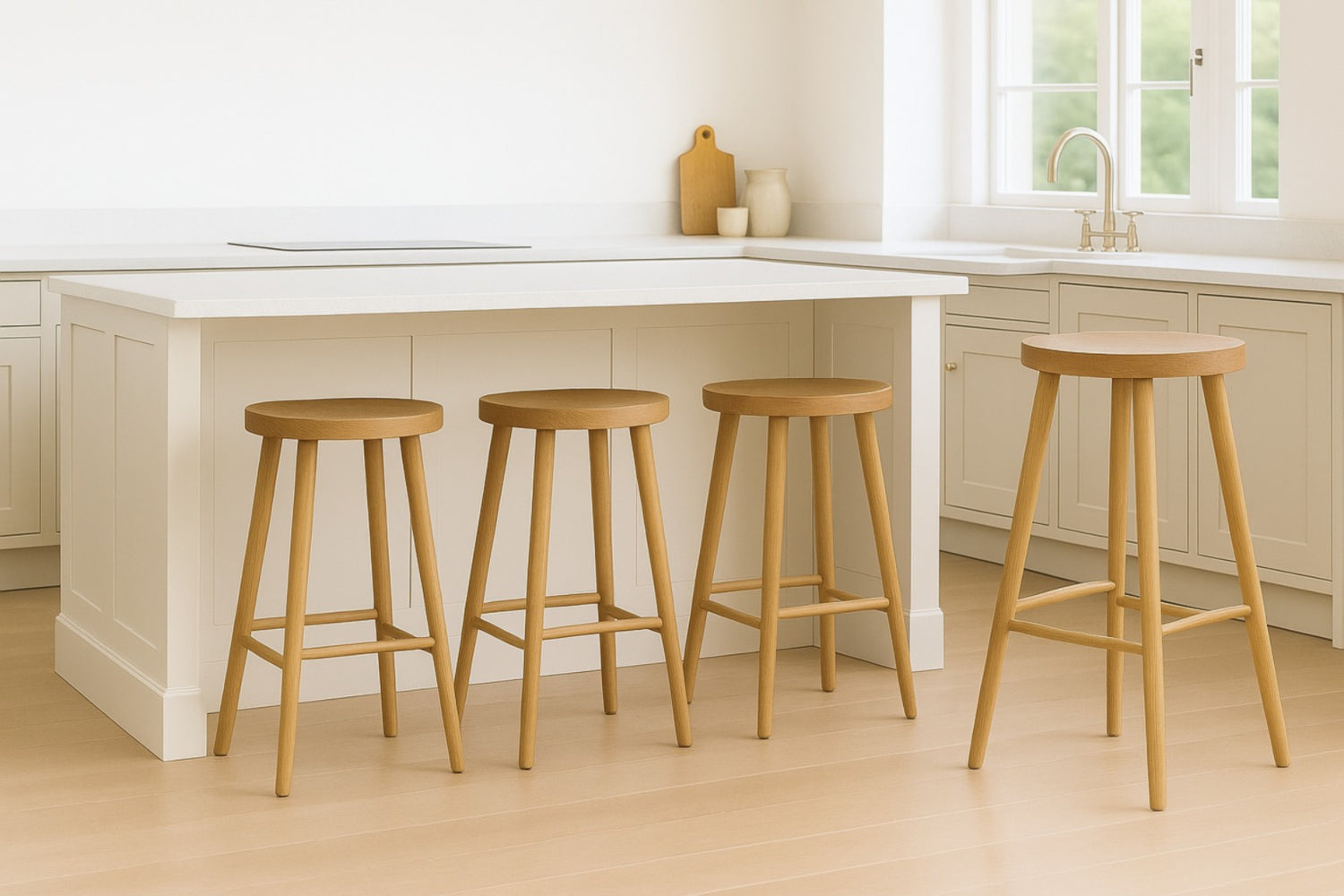 Shop High Quality Handmade OAK STOOLS UK – Oak Stools from Pure Workshop